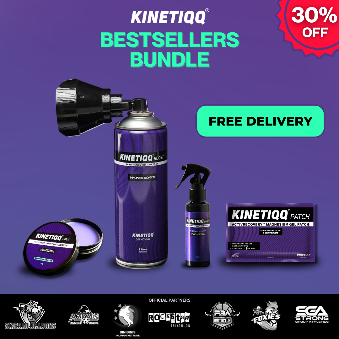 KINETIQQ® Bestsellers Bundle (6 Patches + Wax + Spray + Boost)